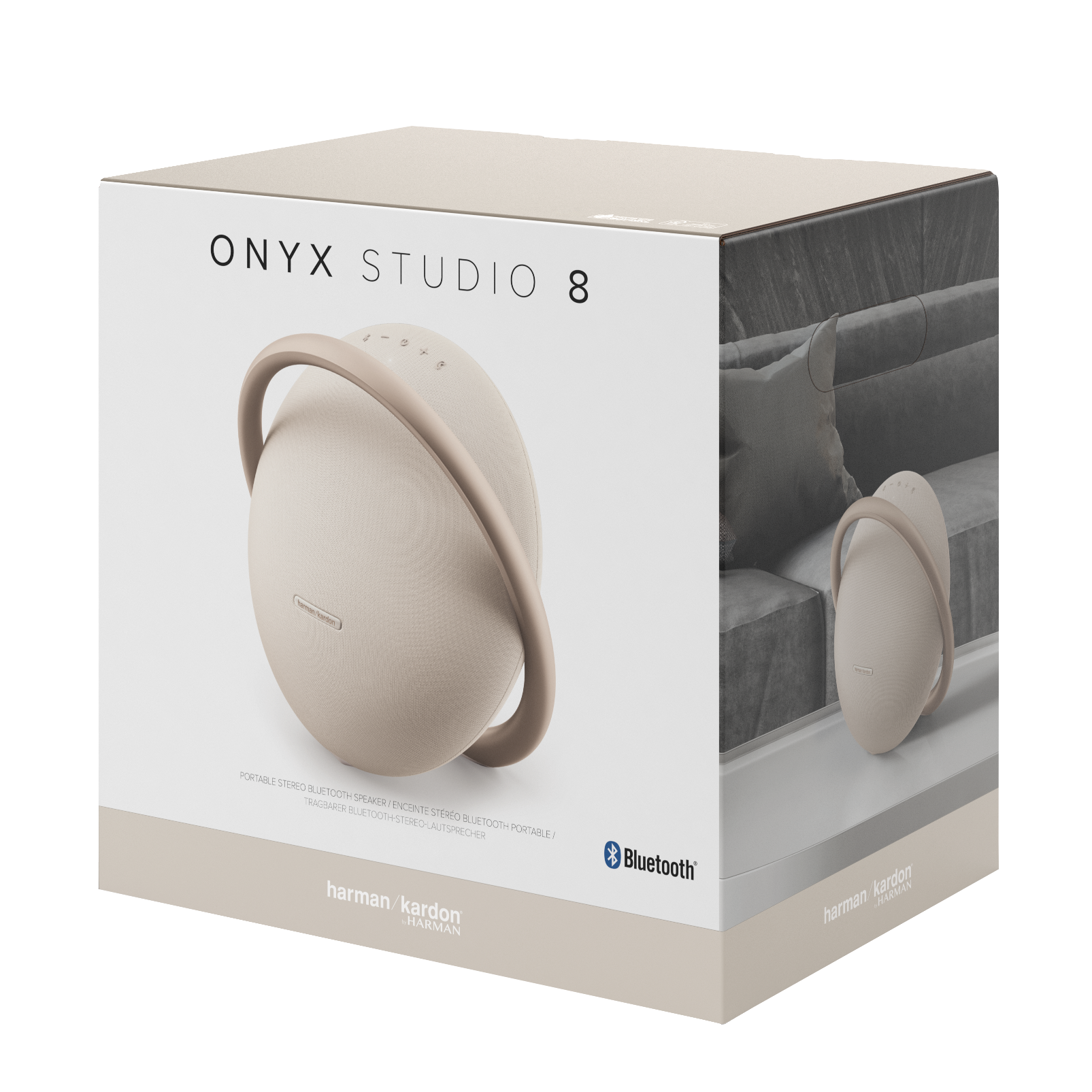 Harman Kardon Onyx Studio 8 | Altavoz portátil Bluetooth y estéreo